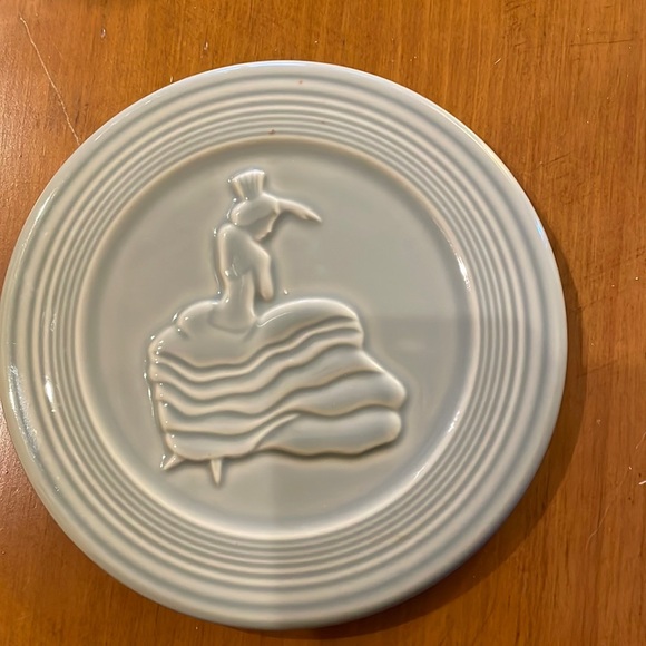 Homer Laughlin | Dining | Fiesta Retired Pearl Gray Trivetfiestaware ...